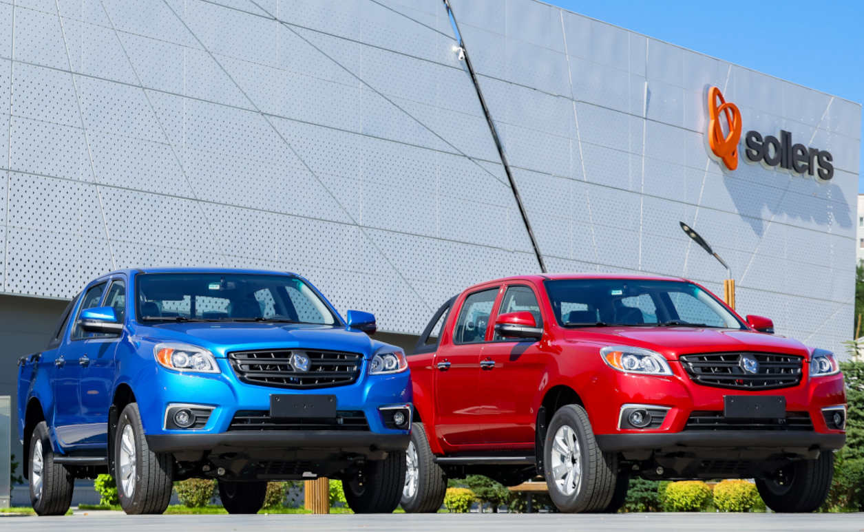 В России запустили производство отечественного пикапа Sollers ST6 на базе JAC