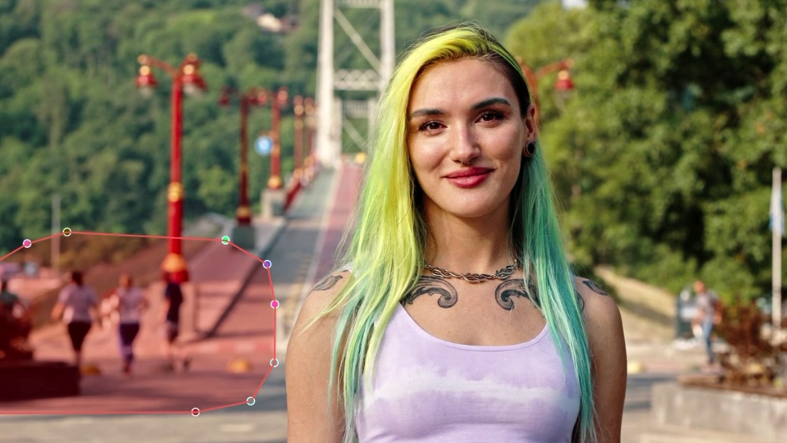 Был человек — и нет человека (работает и с галстуком). Adobe ...