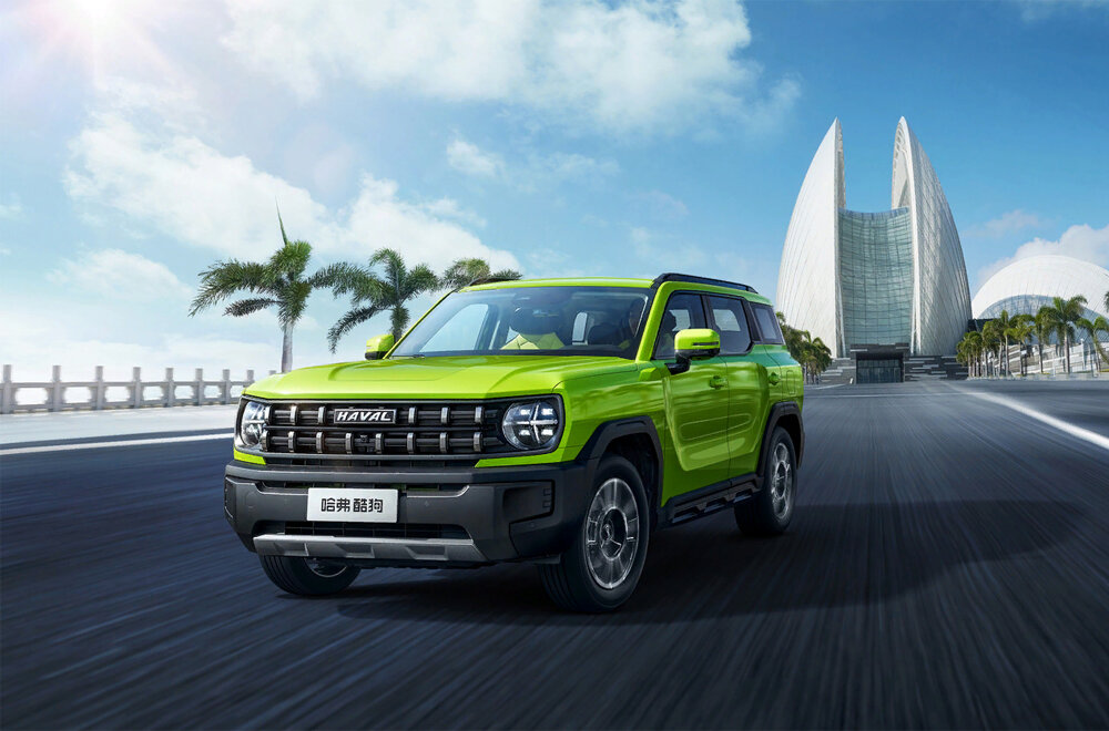 Haval везёт в Россию новый кроссовер: с полным приводом, угловатым ...