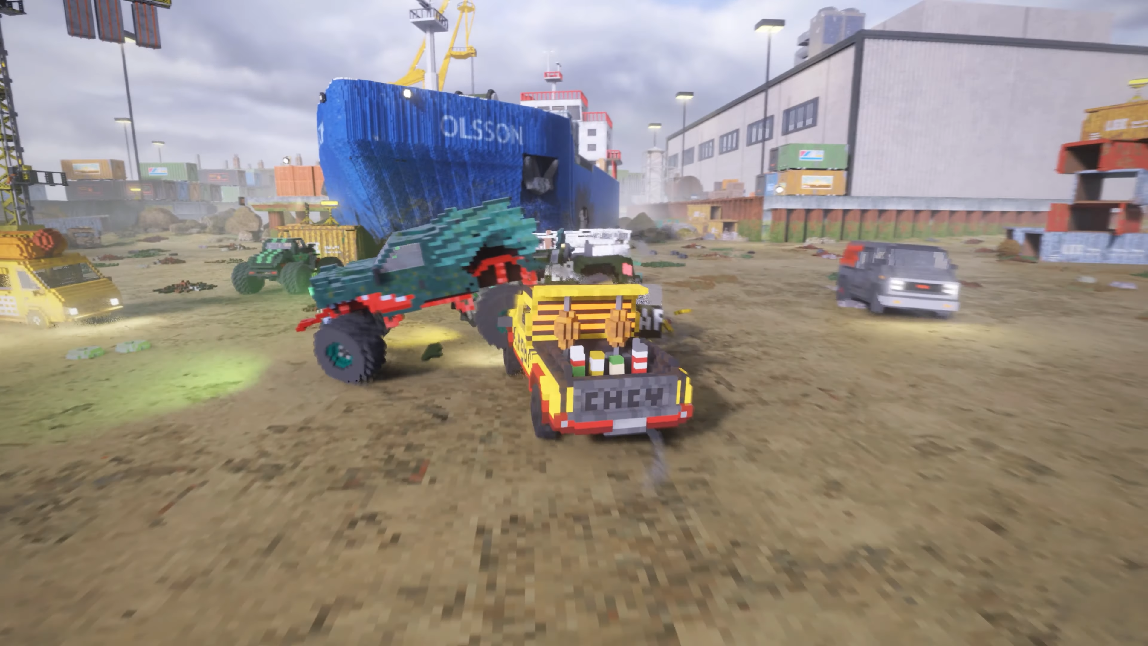 Новое DLC для Teardown добавит в игру разрушительный гоночный режим в стиле FlatOut