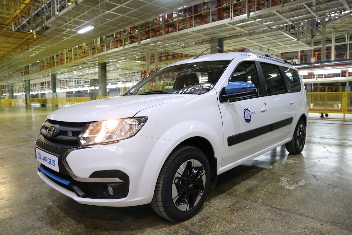 Стартовало серийное производство электрокаров Lada e-Largus: запас хода ...