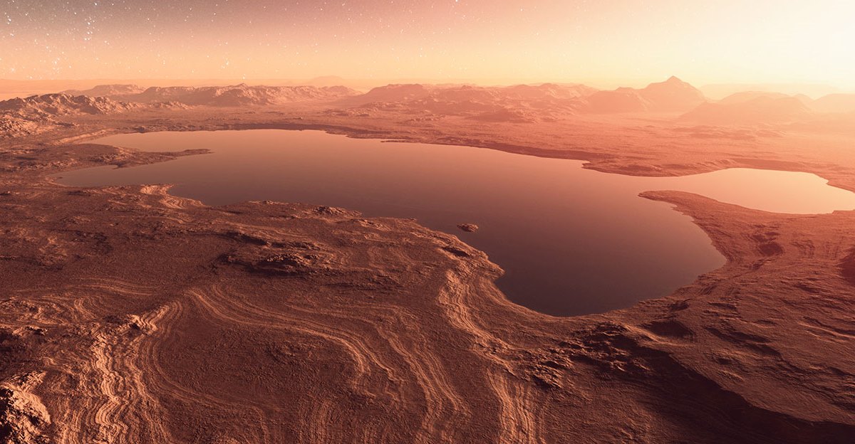 Учёные нашли новые доказательства существования океана в древности на Марсе