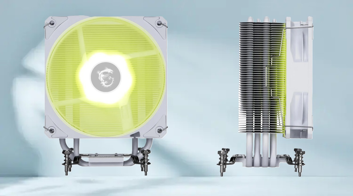 MSI выпустила MAG COREFROZR AA13 WHITE: свой первый башенный кулер за ...