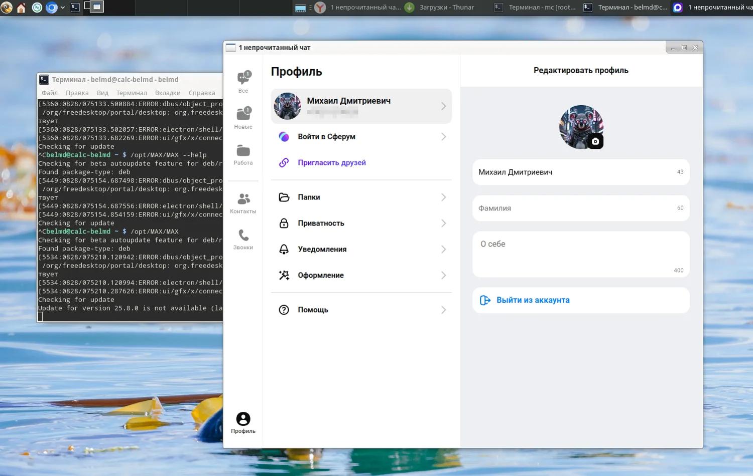 Российский мессенджер MAX уже можно установить на Linux: вышел нативный ...