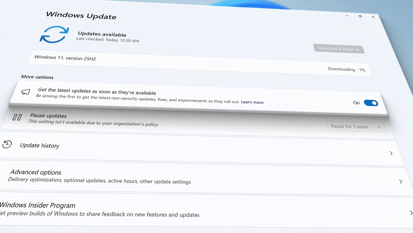 Microsoft официально выпустила Windows 11 25H2: развёртывание уже началось